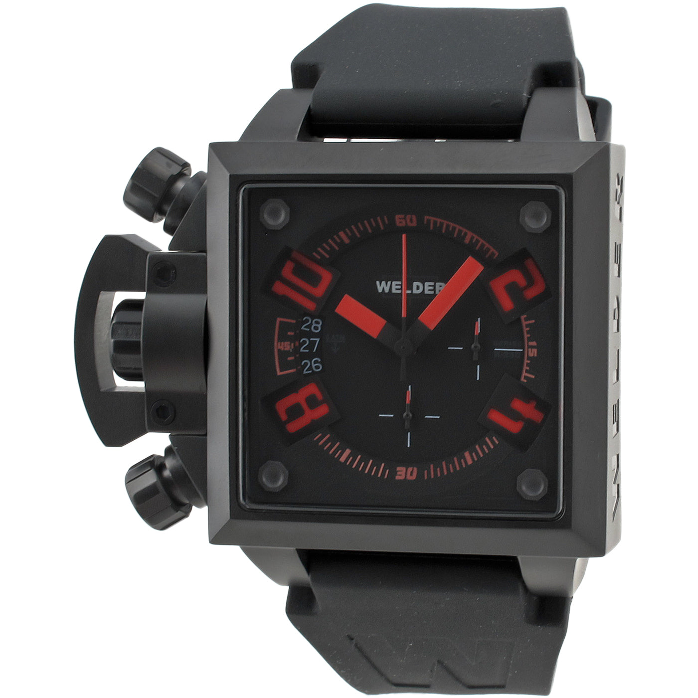 Welder K25B-4702 CB BK-RD Mens Watch | MensDesignerShoe.com