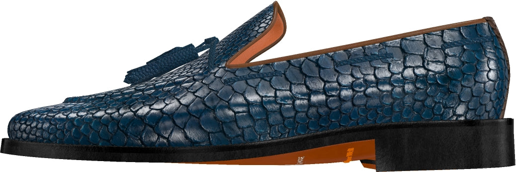 Python Loafer - Custom Exotic Skins Monti | MensDesignerShoe.com