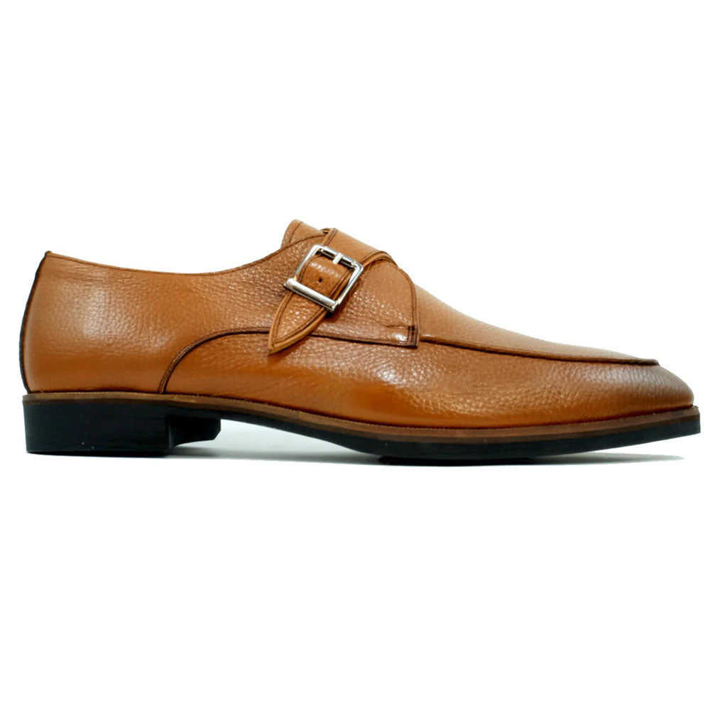 Alan Payne Basel Deerskin Shoes Whiskey | MensDesignerShoe.com