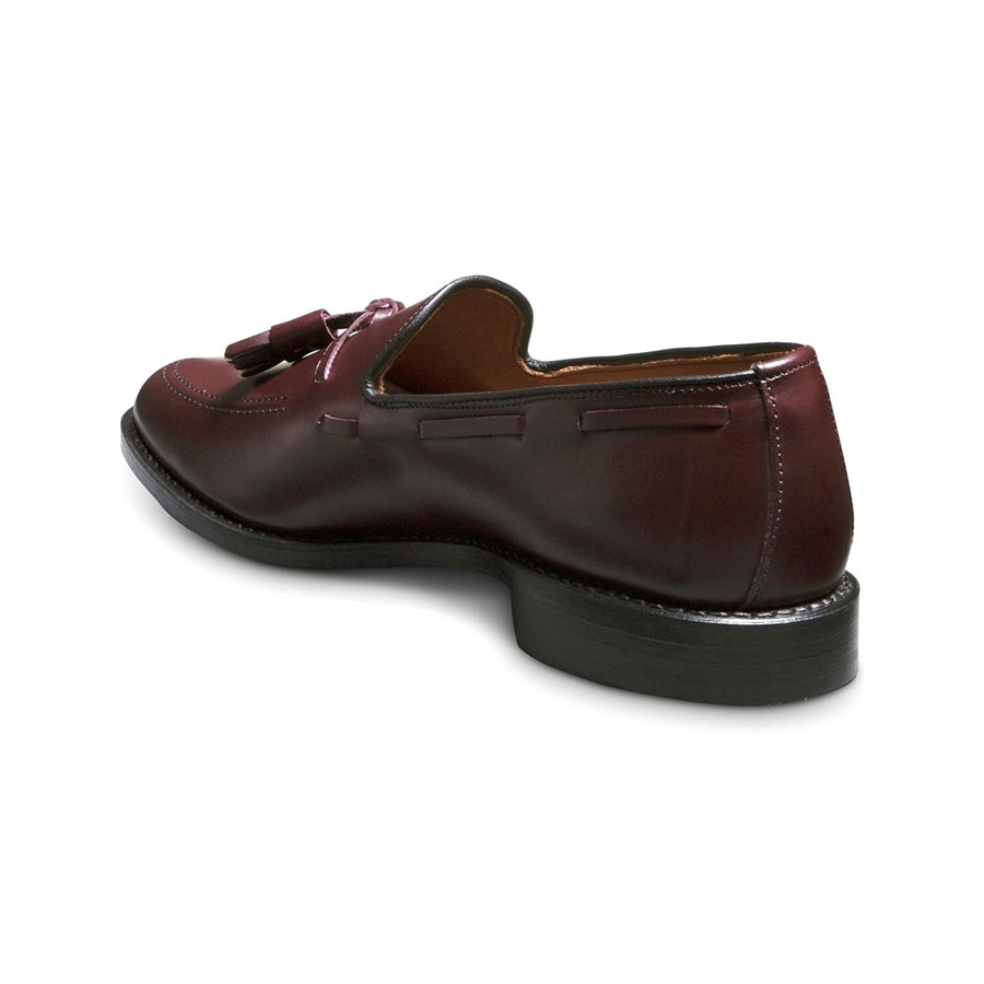 Allen Edmonds Grayson Tassel Loafer Burgundy (6714) | MensDesignerShoe.com