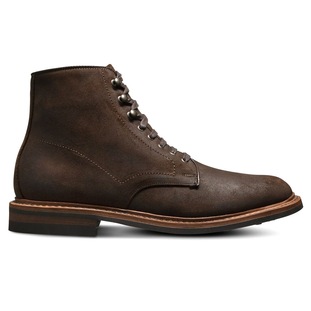 Allen Edmonds Higgins Mill Waxed Suede Weatherproof Boot Brown (3187 ...
