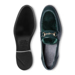 Allen Edmonds Holiday Randolph Leather Bit Loafer Dark Green (7325 ...