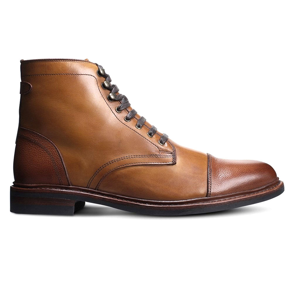 Allen Edmonds Landon Cap-toe Boot Walnut Brown (3739 ...