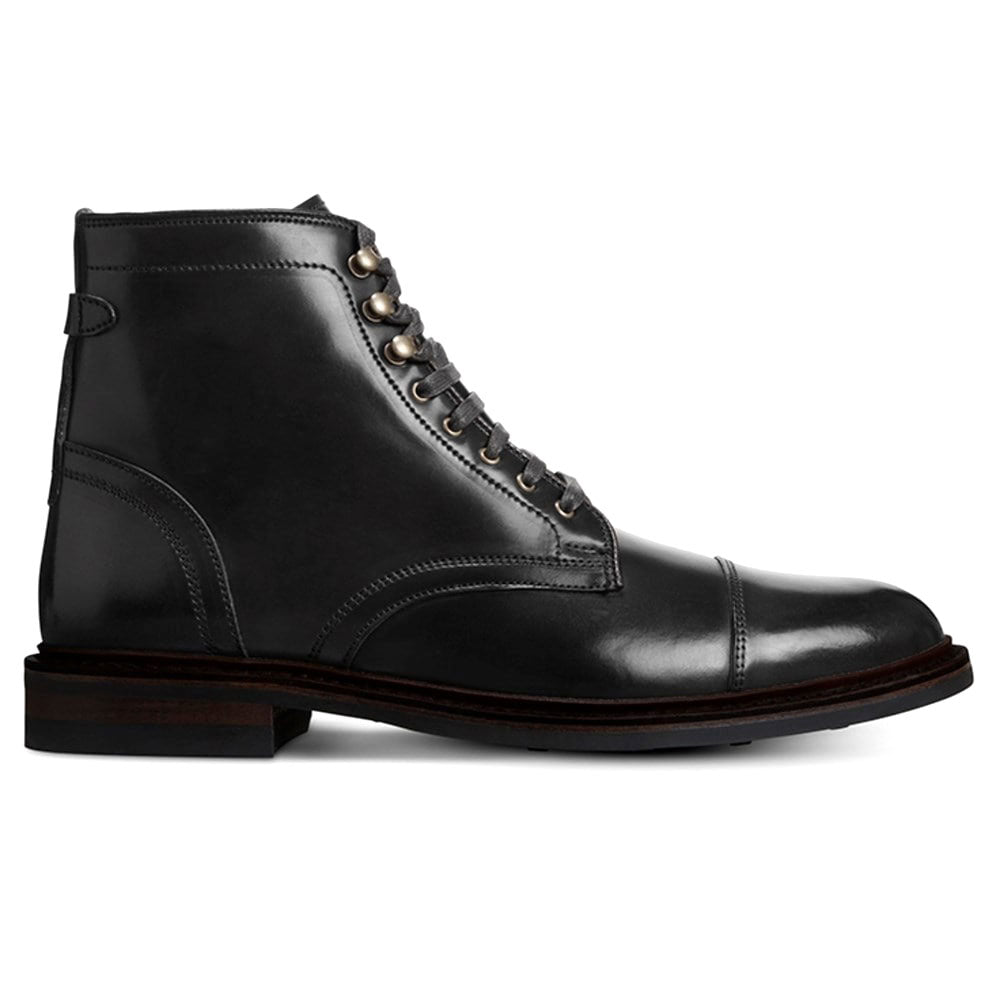 Allen Edmonds Landon Shell Cordovan Cap-toe Dress Boot Black (4493 ...