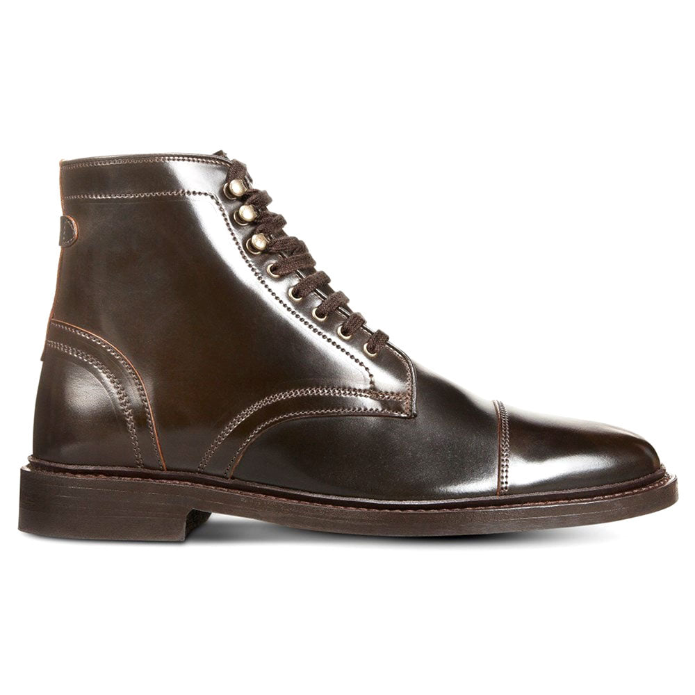 Allen Edmonds Landon Shell Cordovan Cap-toe Dress Boot Brown (5476 ...