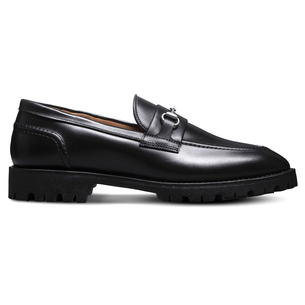 Allen Edmonds Randolph Leather Bit Loafer with Lug Sole Black (7169 ...