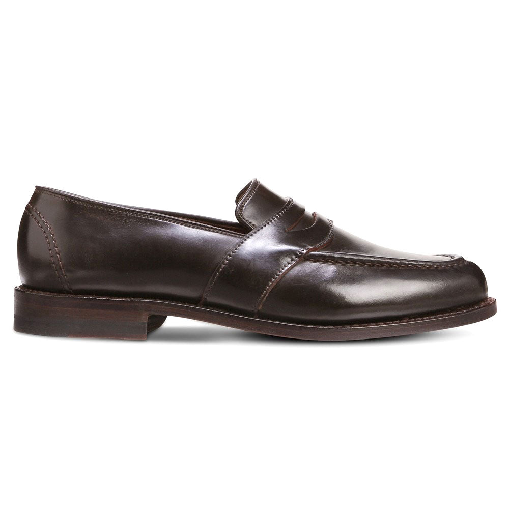 Allen Edmonds Randolph Shell Cordovan Penny Loafer Brown (3096 ...