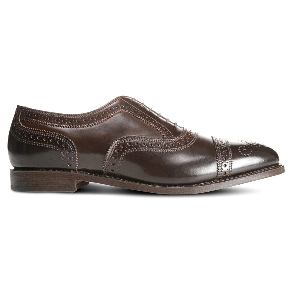 Allen Edmonds Strand Shell Cordovan Cap-toe Oxford Dress Shoe Brown ...