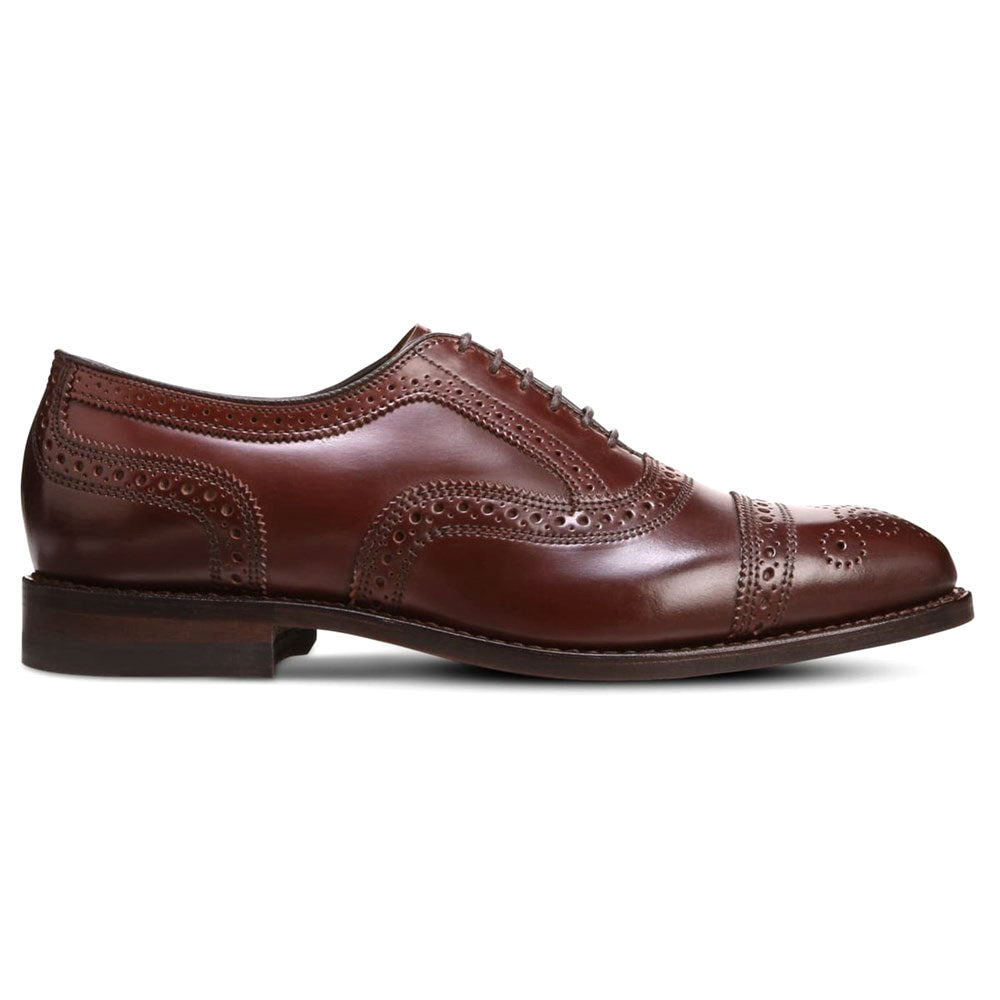 Allen Edmonds Strand Shell Cordovan Cap-toe Oxford Dress Shoe Chili ...
