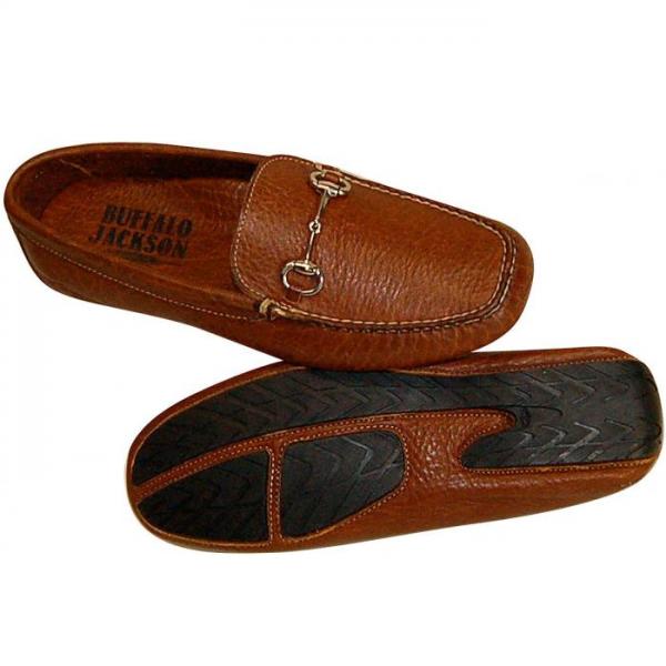 Buffalo Jackson Laramie Tumbled Bison Driving Loafers Bison ...