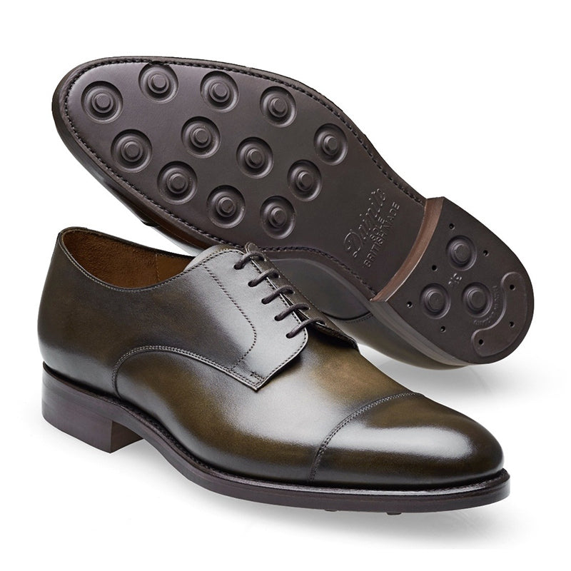 Carlos Santos Gary 9381 Cap Toe Shoes Bosco | MensDesignerShoe.com