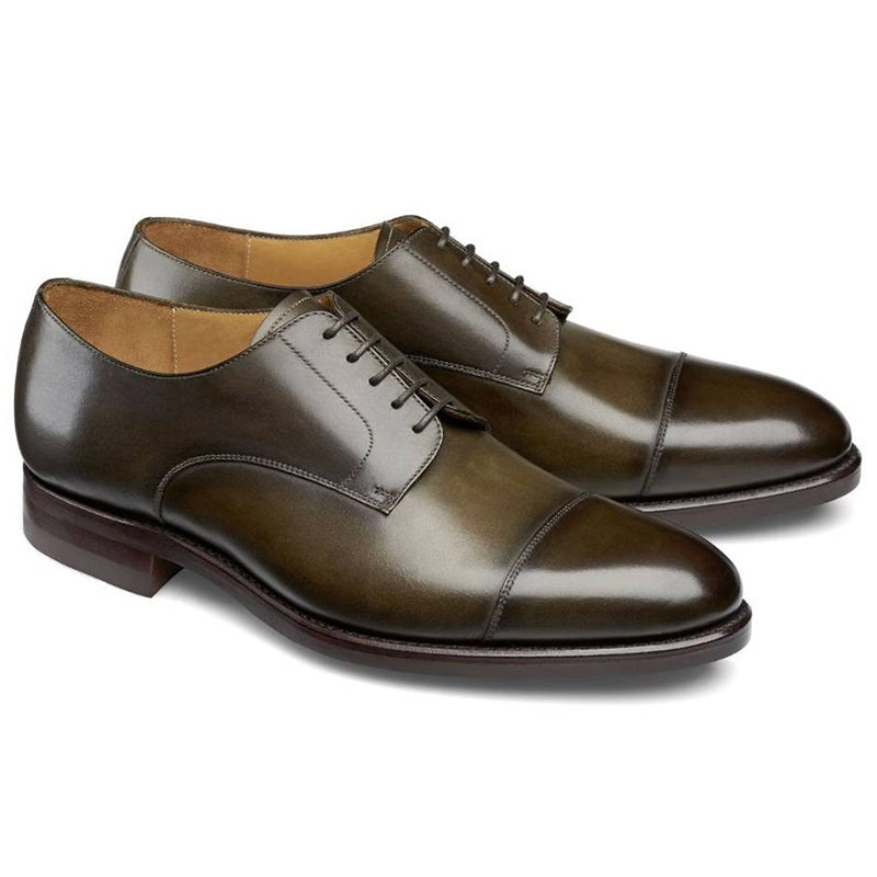 Carlos Santos Gary 9381 Cap Toe Shoes Bosco | MensDesignerShoe.com