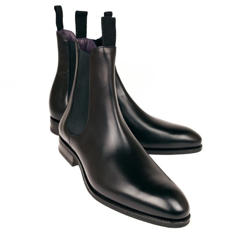 Carmina Chelsea Boots 80186 Inca Black | MensDesignerShoe.com