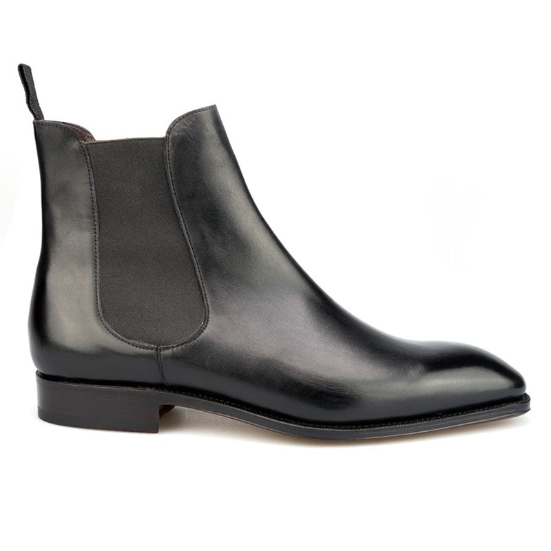 Carmina Chelsea Boots 80216 Simpson Black | MensDesignerShoe.com