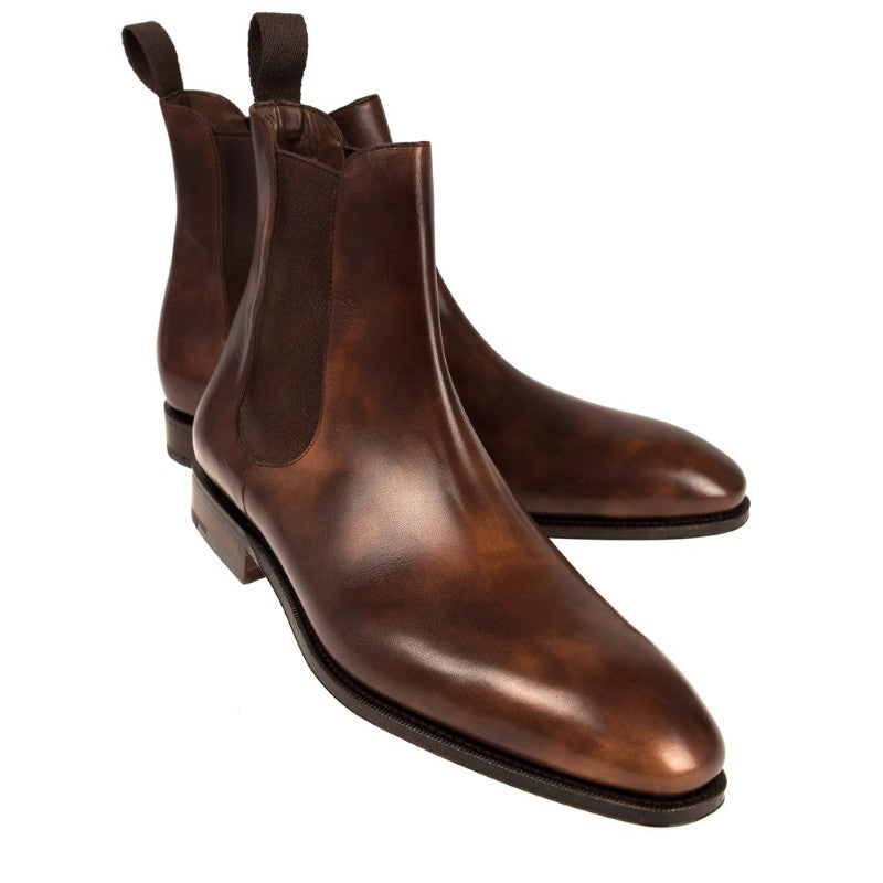 Carmina Chelsea Boots 80216 Simpson Brown Museum | MensDesignerShoe.com