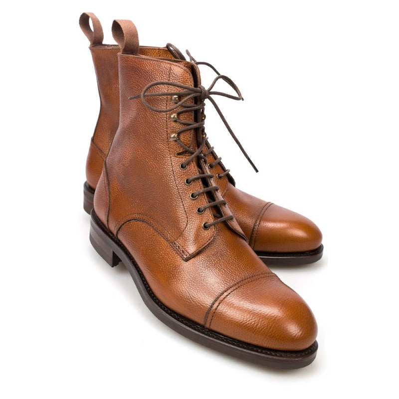 Carmina Jumper Boots 80184 Oscar Chestnut | MensDesignerShoe.com