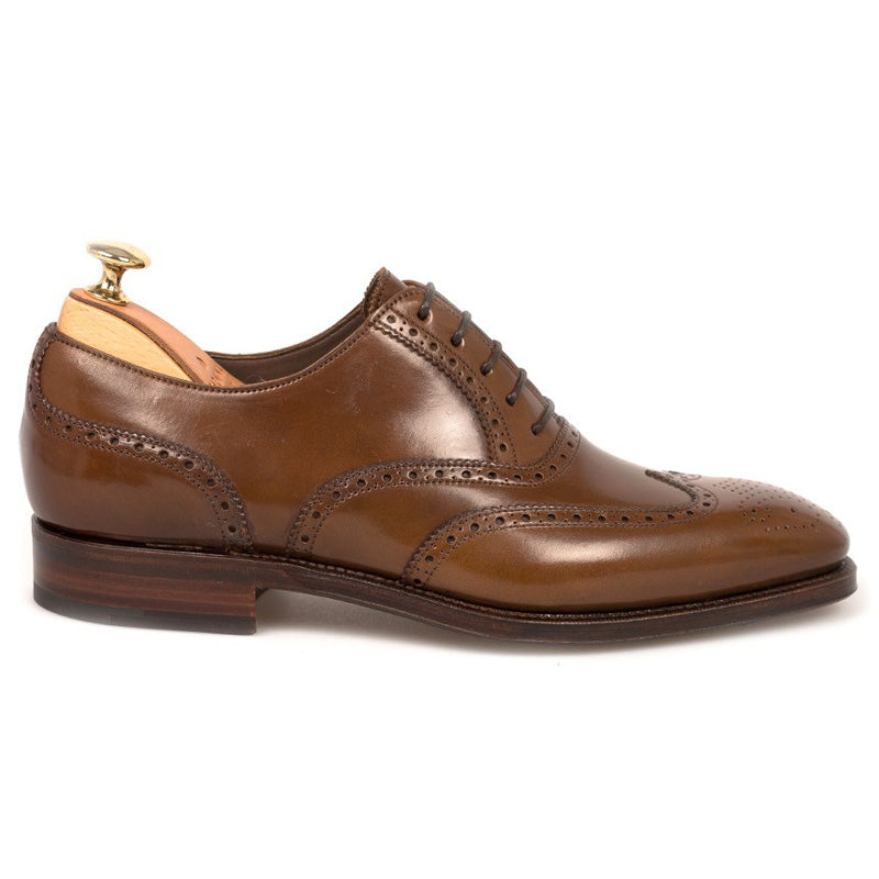Carmina Shell Cordovan Oxfords 922 Rain Bourbon | MensDesignerShoe.com