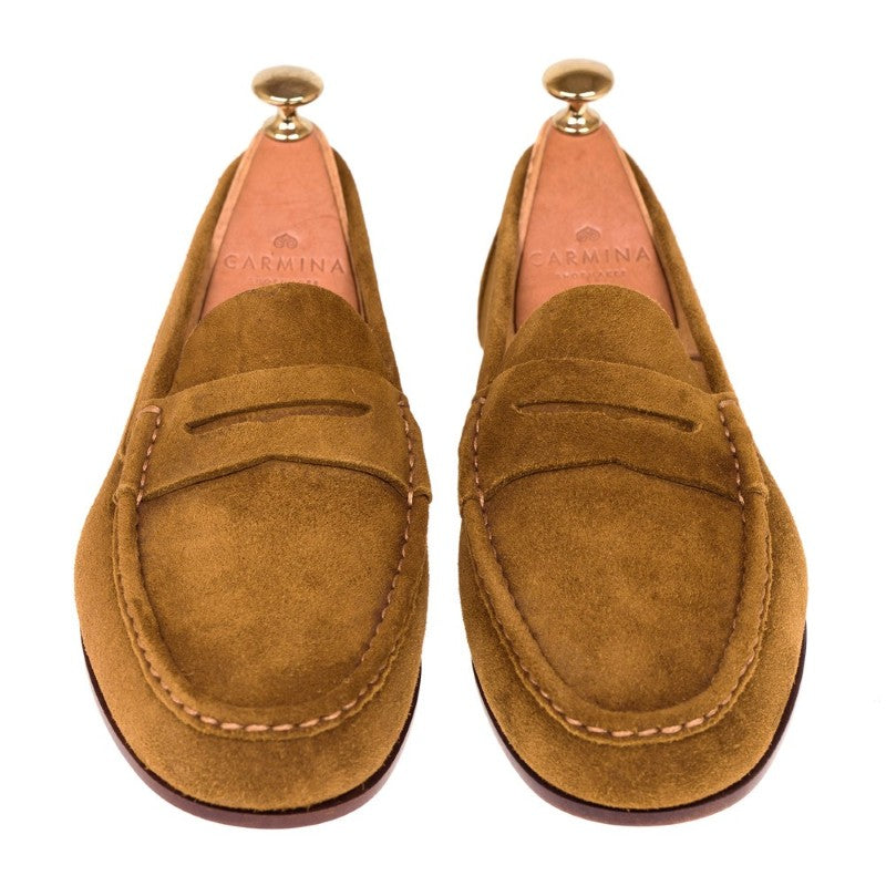 Carmina Unlined Penny Loafers 80646 Xim Maraka | MensDesignerShoe.com