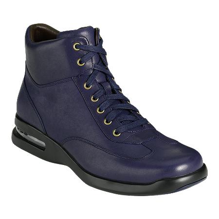 Cole Haan Men's Air Connor Boot in Blue | MensDesignerShoe.com
