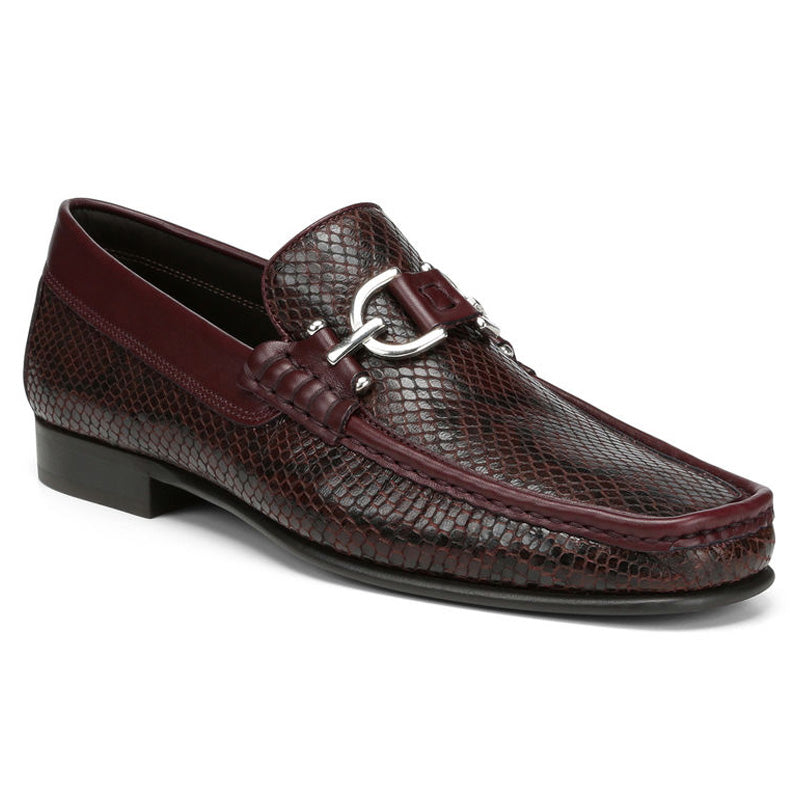 Donald Pliner Dacio Python Print Calf Loafer Shoe Chianti ...