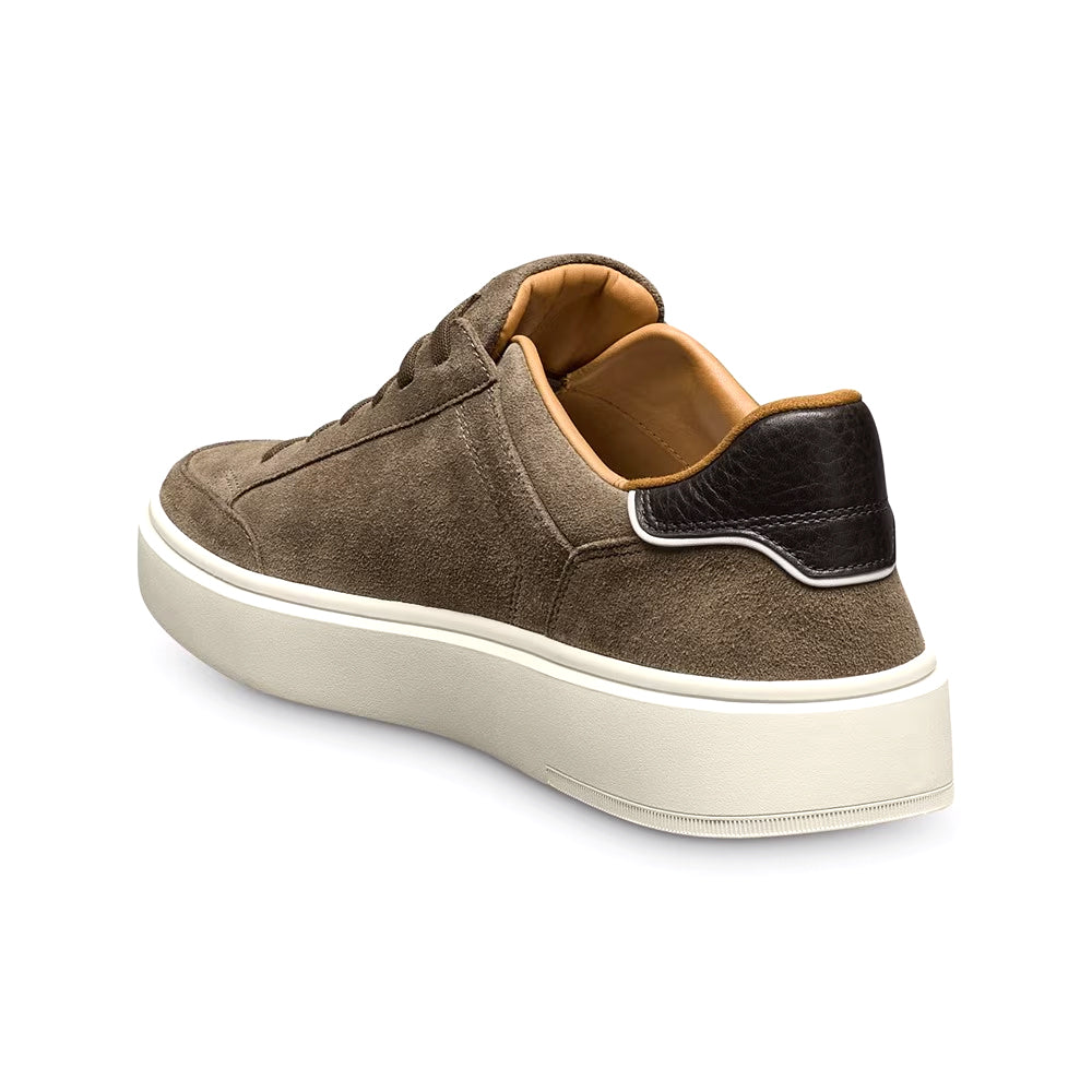Allen Edmonds Oliver Suede Slip-on Stretch-lace Sneaker Tobacco (8109 ...