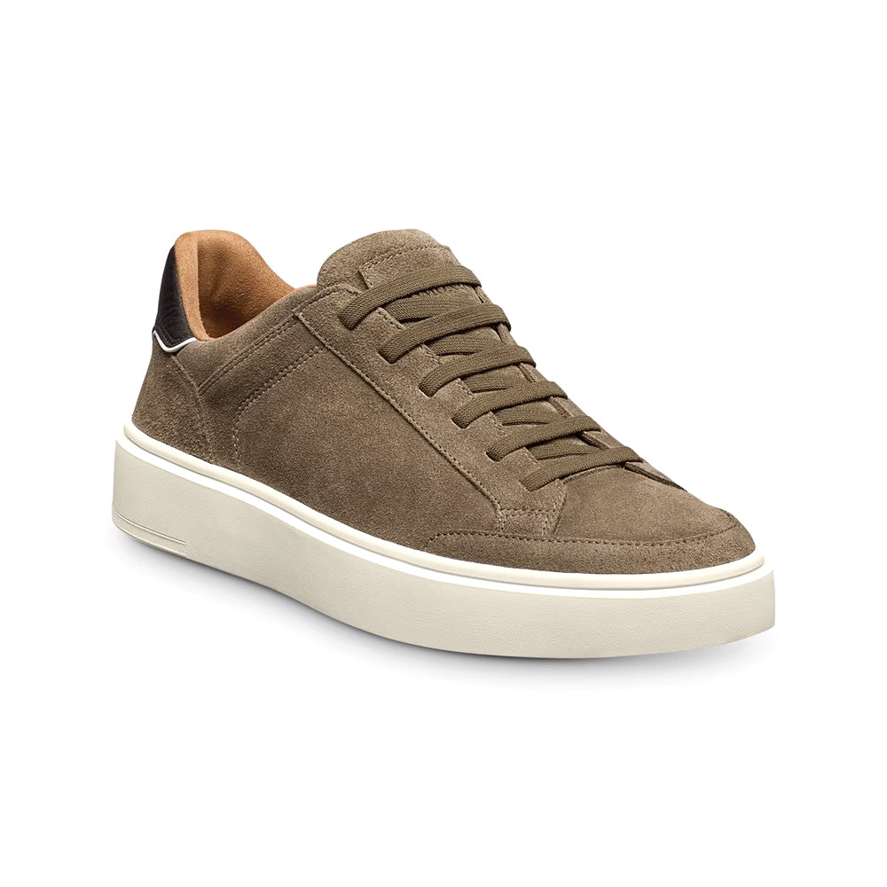 Allen Edmonds Oliver Suede Slip-on Stretch-lace Sneaker Tobacco (8109 ...