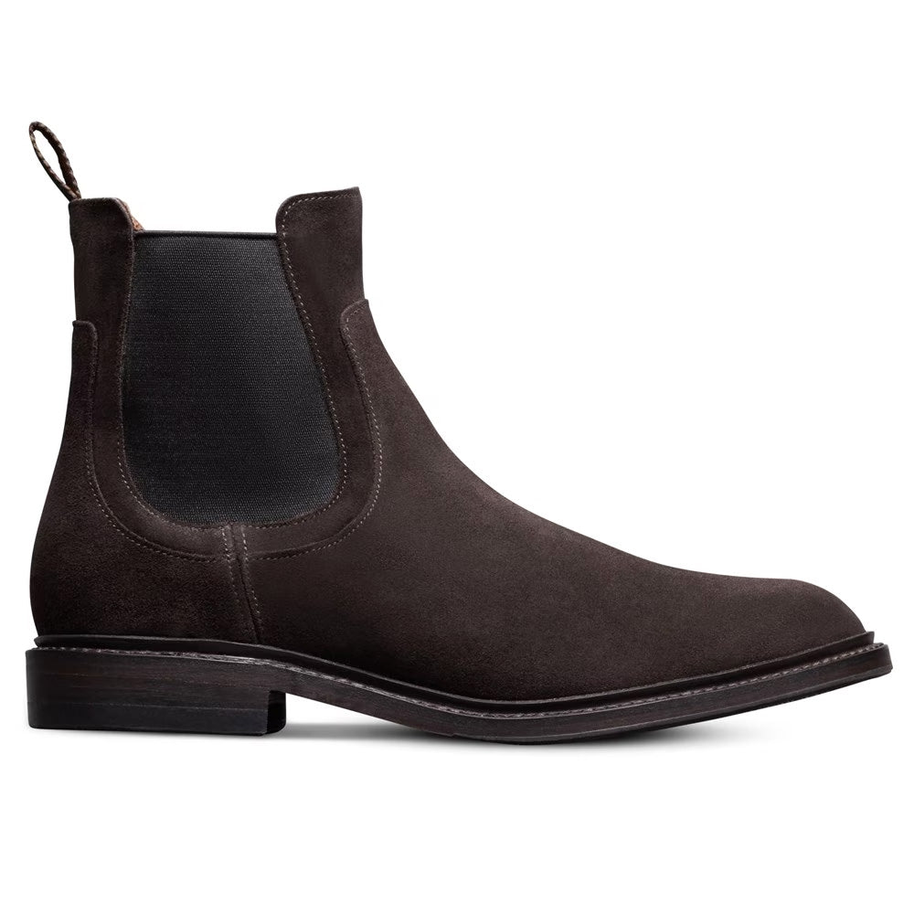 Allen Edmonds Tanner Suede Chelsea Boots Bitter Chocolate ...