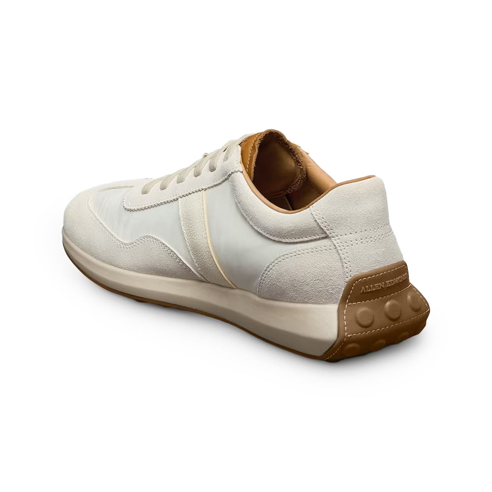 Allen Edmonds Luka Nylon & Leather Slip-on Stretch-lace Sneaker White ...
