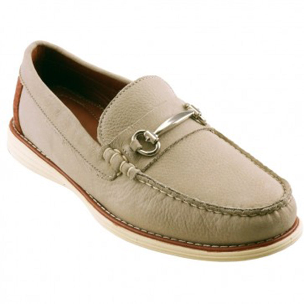 TB Phelps Freeport Bridge Bit Loafer Grey | MensDesignerShoe.com