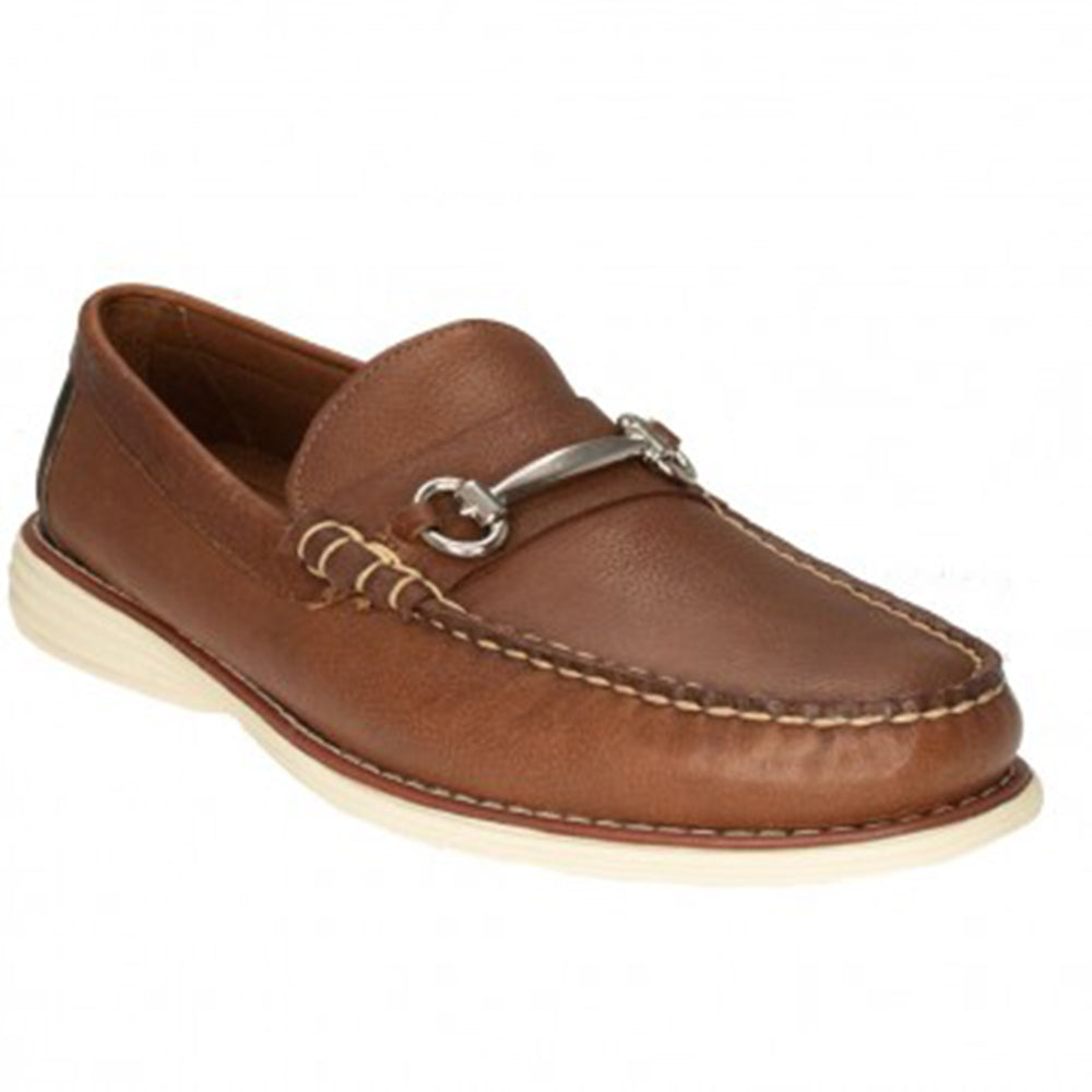 TB Phelps Freeport Bridge Bit Loafer Gridiron Brown | MensDesignerShoe.com