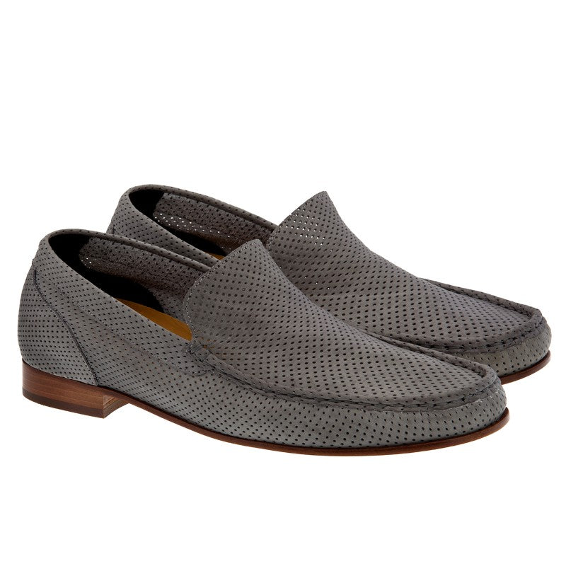 Guido Maggi Honduras Full Grain Shoes Grey | MensDesignerShoe.com