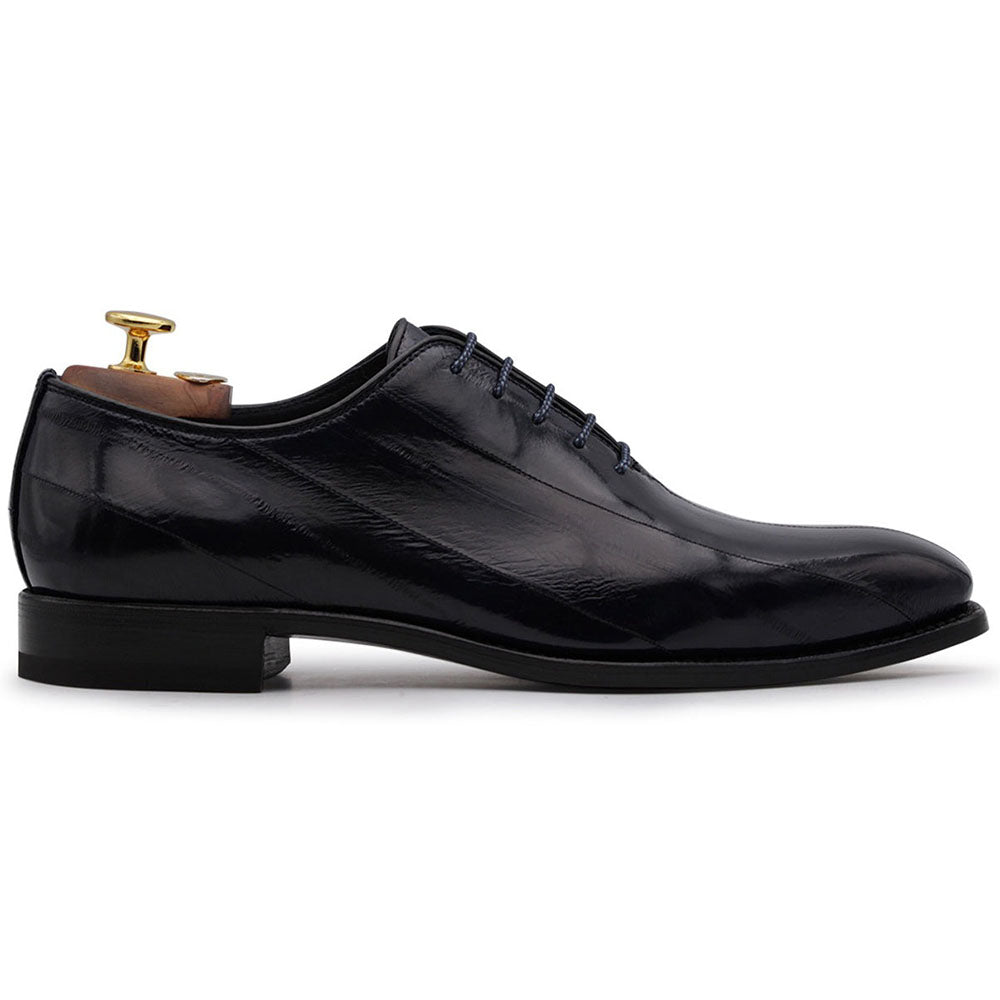Harris Firenze 1913 Eel Leather Shoes Blue | MensDesignerShoe.com