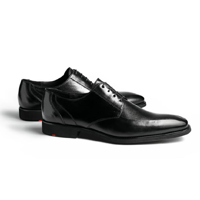 Lloyd Goodman Bicycle Toe Shoes Black | MensDesignerShoe.com