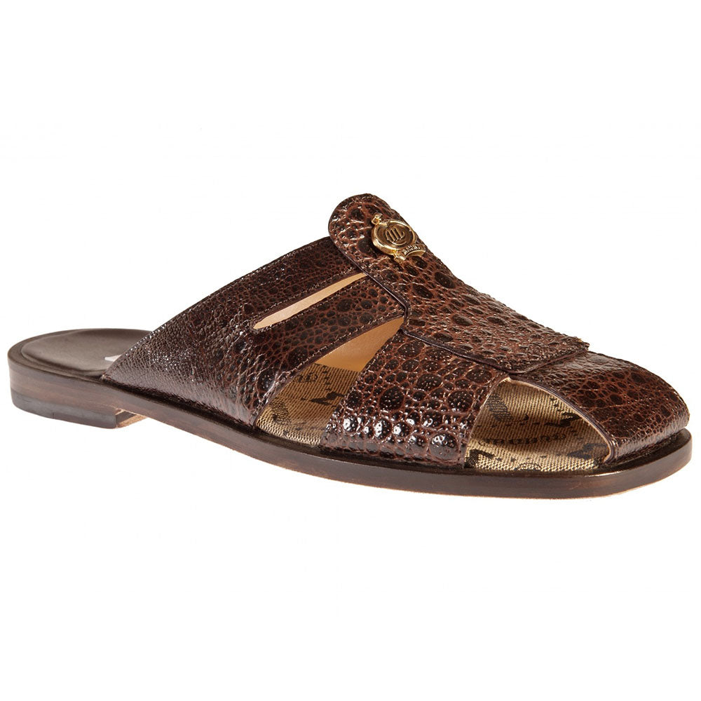 Mauri 5105 Frog Sandals Dark Brown | MensDesignerShoe.com