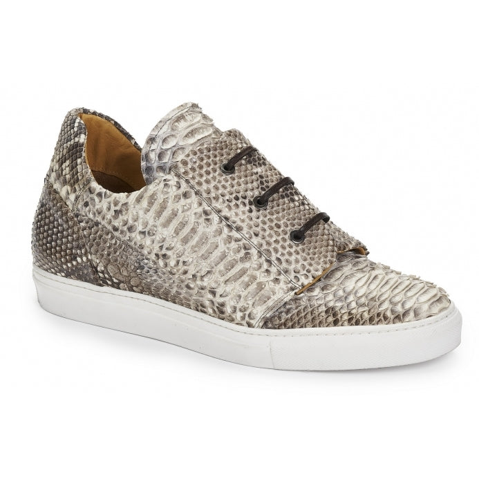 Mauri 8589 Python Sneakers Natural | MensDesignerShoe.com
