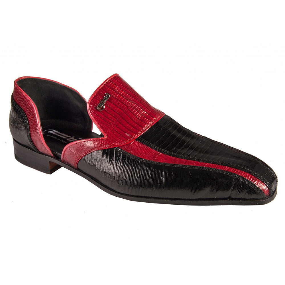 Mauri Art 4465/1 Tejus / Tejus Shoes Black / Red | MensDesignerShoe.com