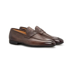 Moreschi 024412C Leather Loafers Brown | MensDesignerShoe.com