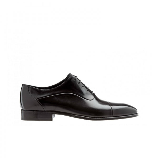 Moreschi 41885 Calfskin Oxfords Black | MensDesignerShoe.com