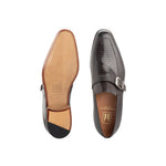 Moreschi 43900 Bimaterial Slip On Shoes Brown | MensDesignerShoe.com