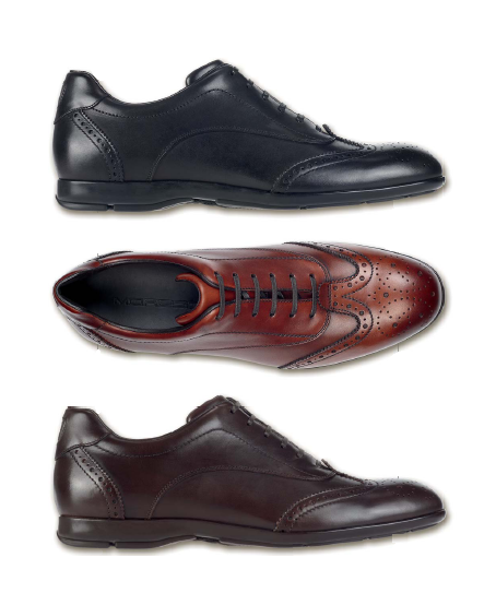 Moreschi Atene Wing Tip Sneakers on Sale | MensDesignerShoe.com