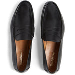 Paul Stuart Lark Penny Loafer Black | MensDesignerShoe.com