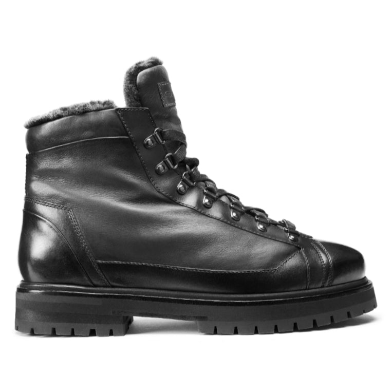 Santoni Mike AN06 Boots Gray | MensDesignerShoe.com
