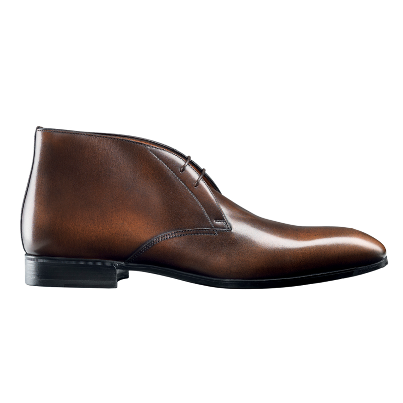 Santoni Urban Hand Antiqued Chukka Boots | MensDesignerShoe.com