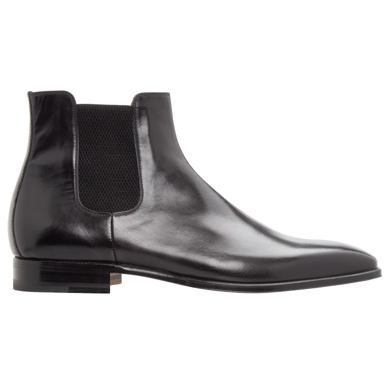 Stemar Ancona Chelsea Boots Black | MensDesignerShoe.com