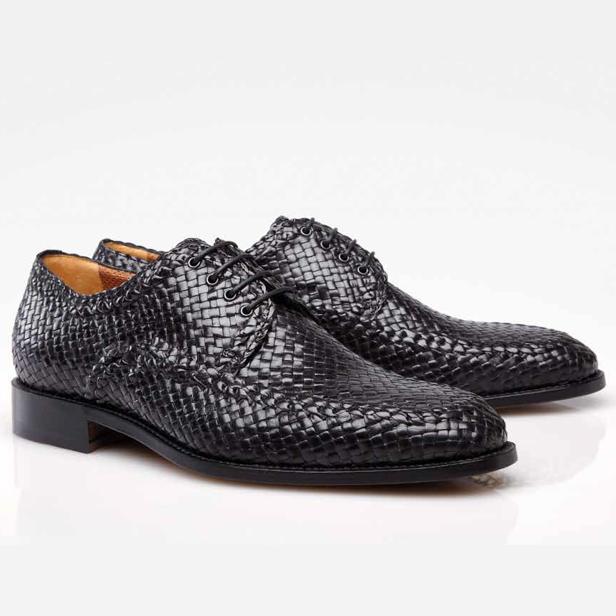 Stemar Catania Woven Lace Up Shoes on Sale | MensDesignerShoe.com