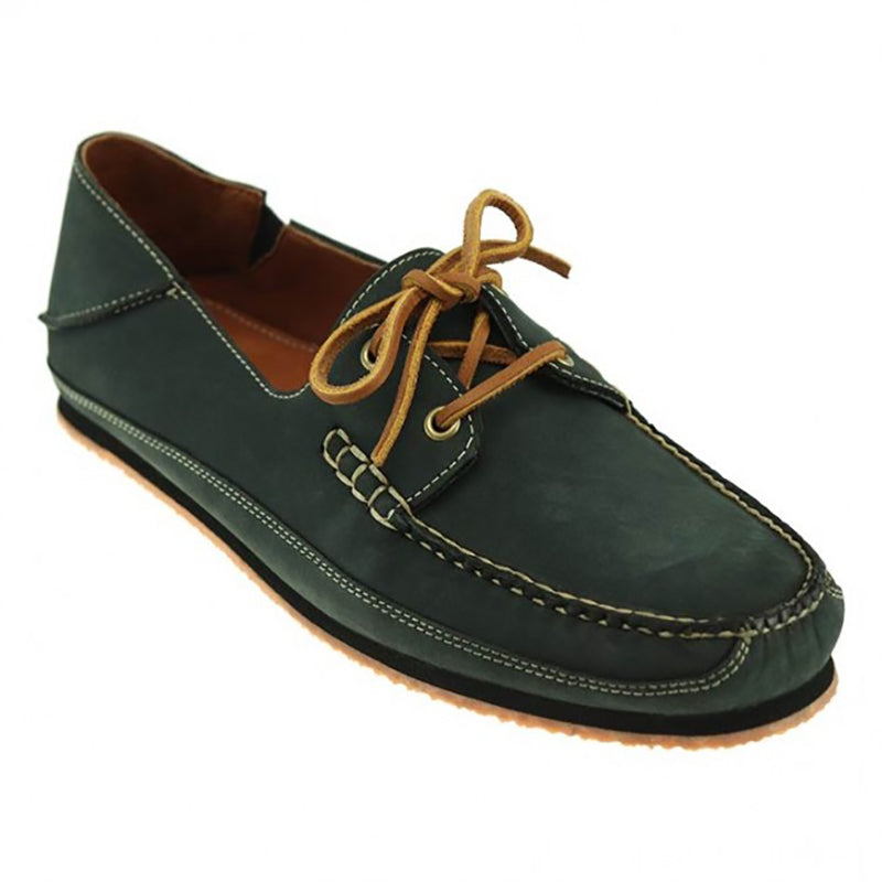 TB Phelps Alex Nubuck Boat Shoes Navy | MensDesignerShoe.com