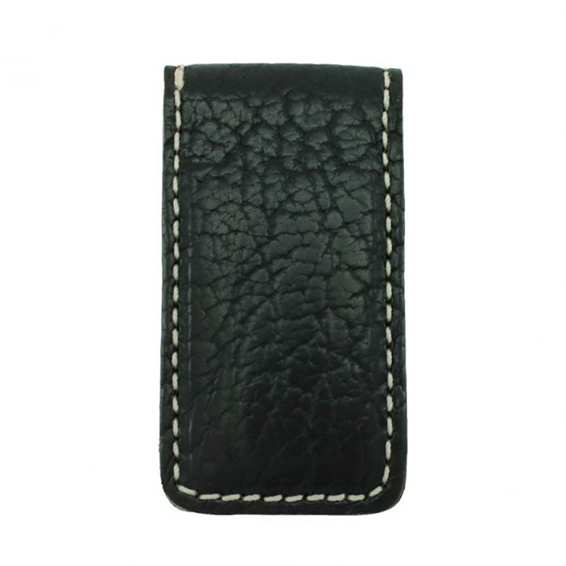 TB Phelps Vegas Bison Money Clip Black | MensDesignerShoe.com